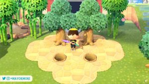 ACNH: Plant Trees On Paths | Construction Guide | Island Beautification