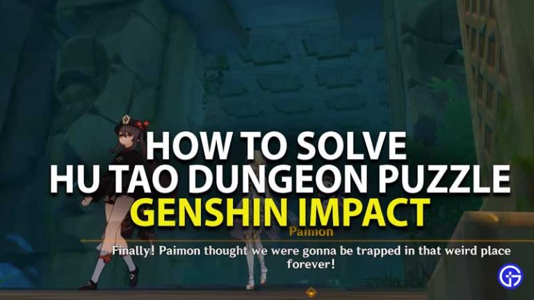 Genshin Impact: How To Solve Hu Tao Dungeon Puzzle Quest