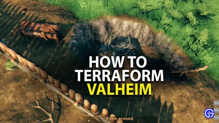 Valheim: How To Terraform | How To Lower Or Raise Ground Level