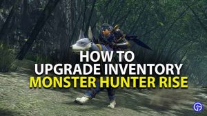 Monster Hunter Rise: How To increase Inventory | Increase Pouch Size