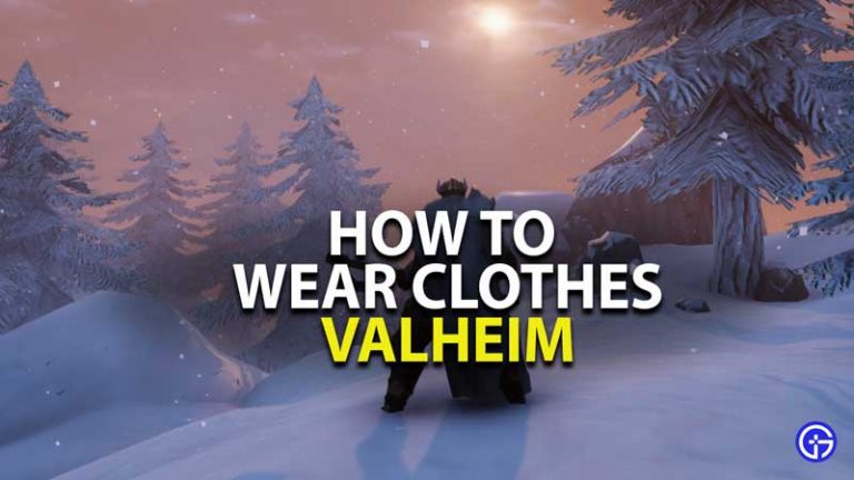 Valheim: How To Wear Clothes | How To Increase Defense Stats