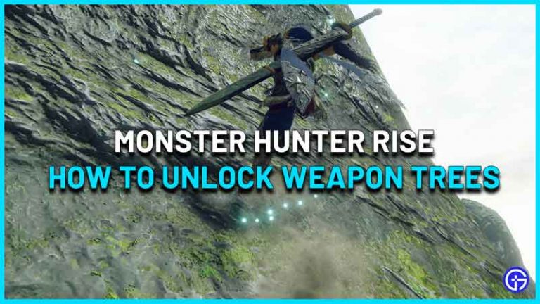 How To Unlock Weapon Tree In Monster Hunter Rise (MHR)