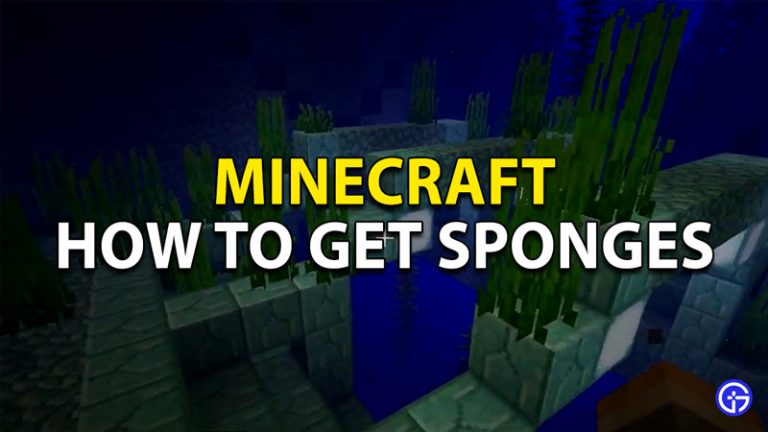 How To Get Sponges In Minecraft & How To Use Them