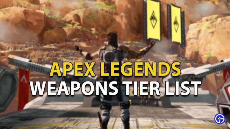 Complete Weapons Tier List For Apex Legends Season 8