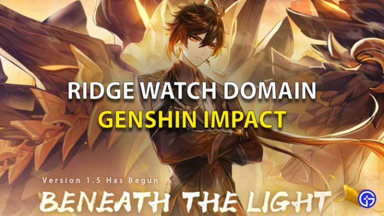 Genshin Impact: Ridge Watch Domain Location, Rewards & More