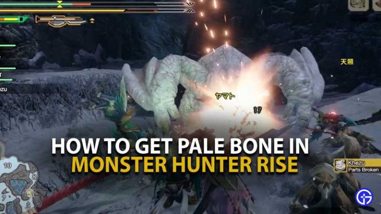 Monster Hunter Rise Pale Bone Guide: How To Obtain And Use Pale Bone
