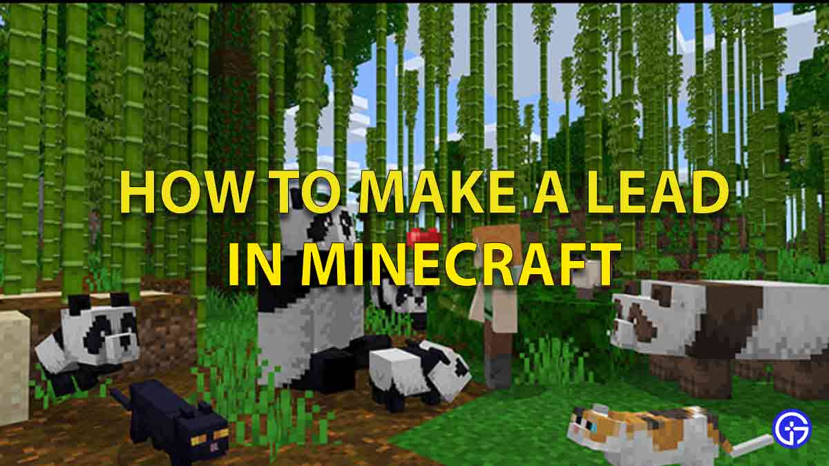 How to Make Lead in Minecraft: Lead Recipe Guide