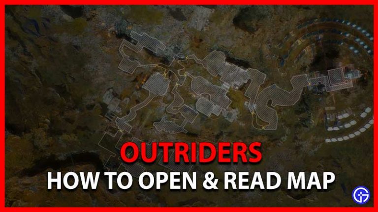 Outriders: How To Open And Read Map - Gamer Tweak