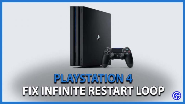 PlayStation 4: Fix Infinite Restart Loop - Gamer Tweak