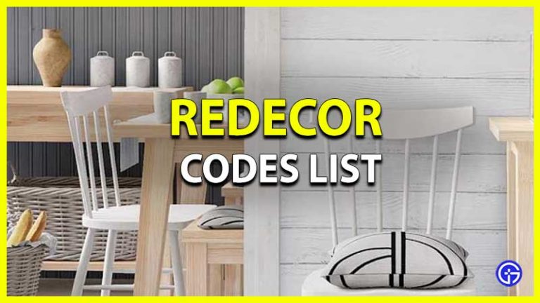 New Redecor Codes (May 2023) - Gamer Tweak