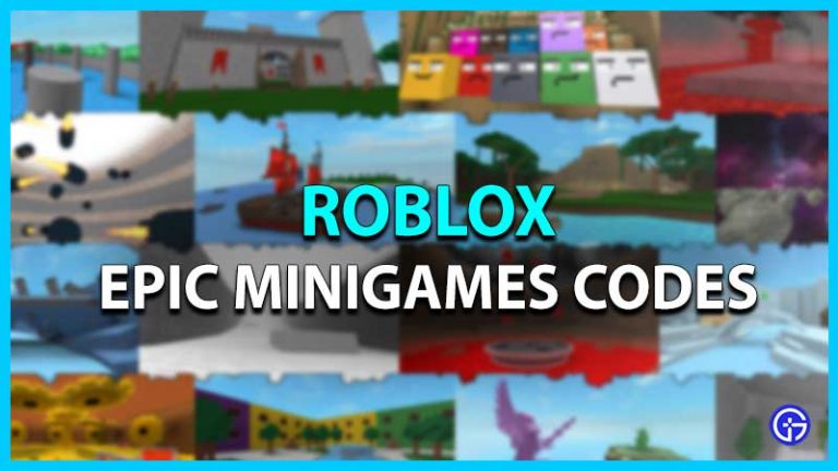 Epic Minigames Codes (April 2023) - Gamer Tweak