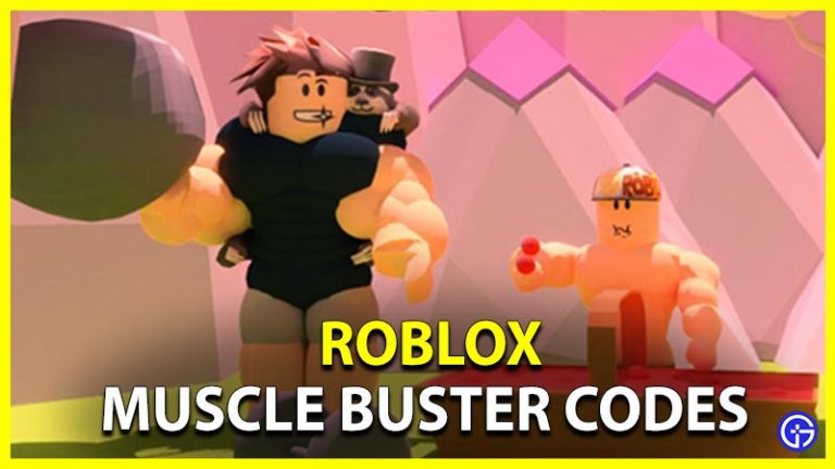 Roblox Muscle Buster Codes (June 2021) - Gamer Tweak