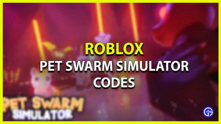 Pet Swarm Simulator Codes April 2023 - Gamer Tweak