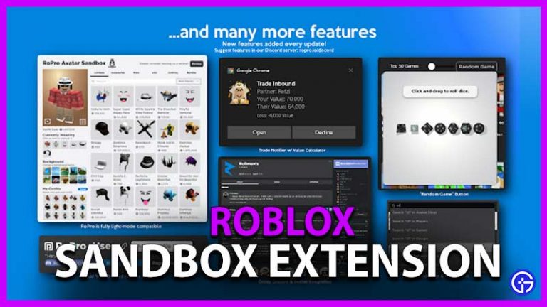 How To Get The Sandbox Roblox Extension | RoPro Avatar Feature