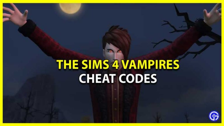 Sims 4 Vampire Cheats - All Cheat Codes Vampire Ranks, Perks