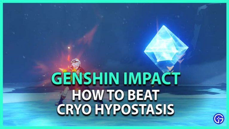 Genshin Impact: How To Beat Cryo Hypostasis | Boss Fight Guide