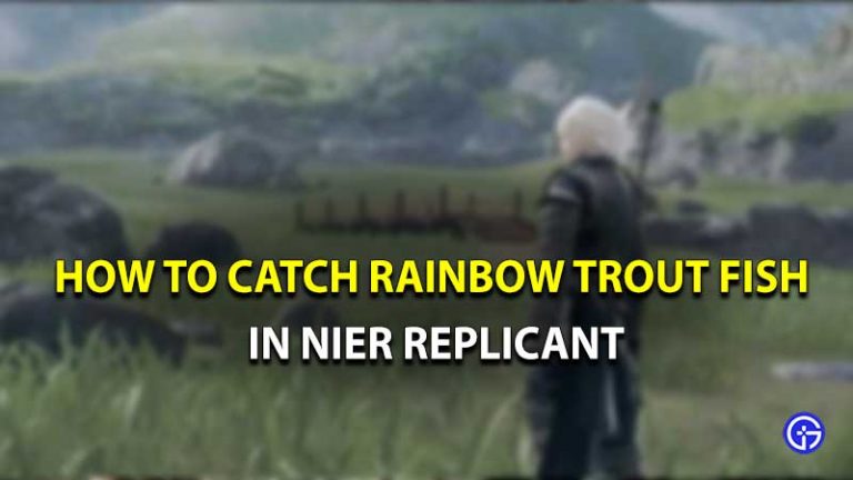 Tips to Catch The Rainbow Trout Fish in Nier Replicant