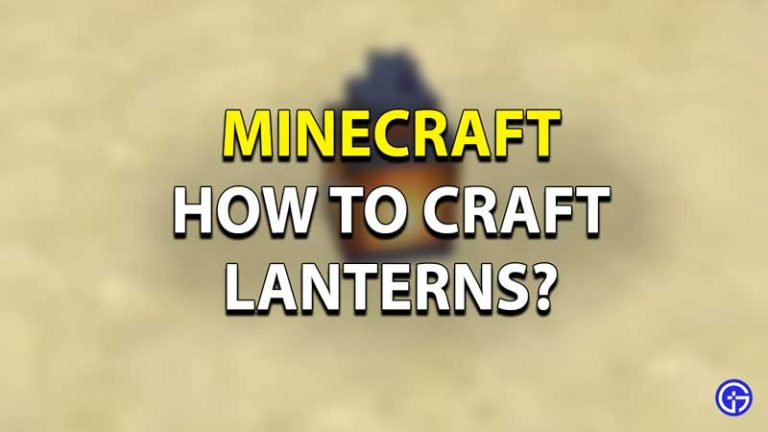 How to Craft a Lantern in Minecraft - 3 Types of Lantern Crafting Recipe