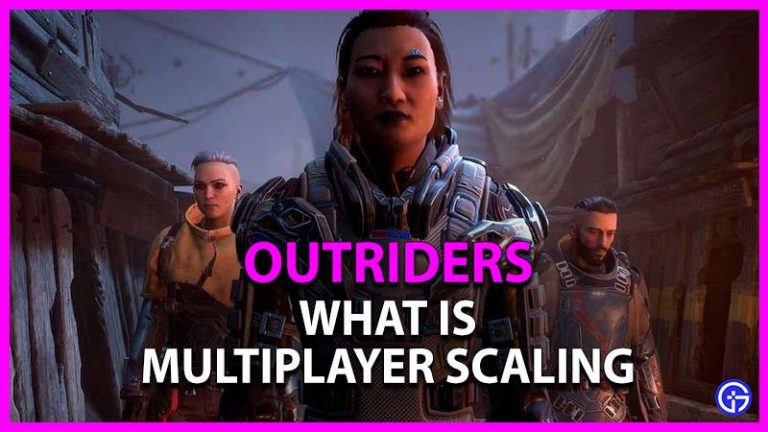 Outriders: What Is Multiplayer Scaling | What Does It Do