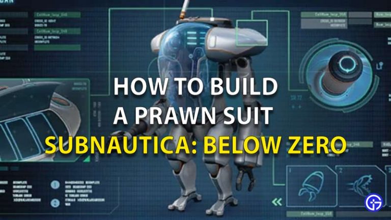 Subnautica Below Zero: How To Build The Prawn Suit? | Gamer Tweak