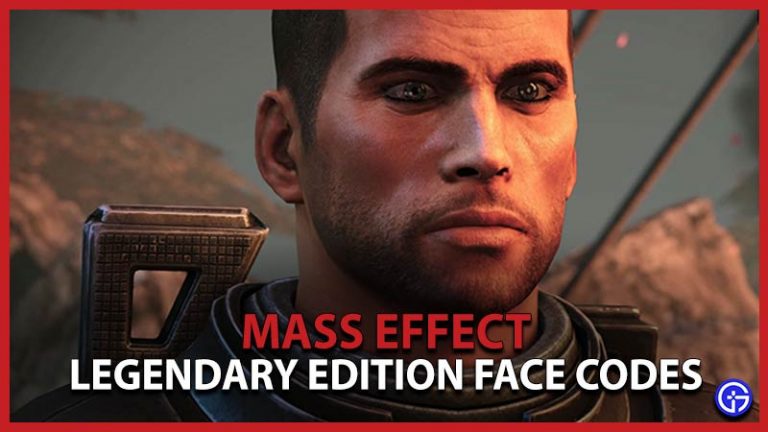 Mass Effect Face Codes List - Gamer Tweak