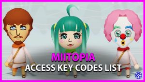 Miitopia Access Key Codes List: Best Mii Codes | Zelda, Mario, Sonic