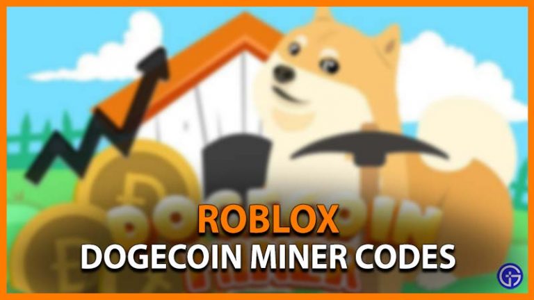 Roblox Dogecoin Miner Codes (February 2023) - Gamer Tweak