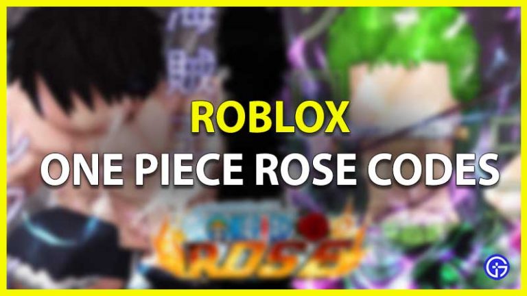 Roblox One Piece Rose Codes (May 2021) - NEW - Gamer Tweak