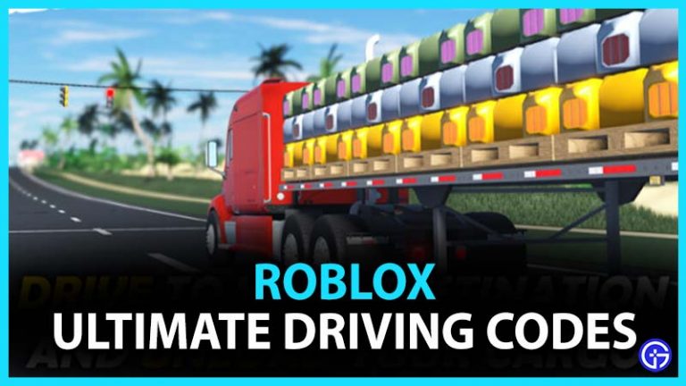 Roblox Ultimate Driving Codes (September 2023) - Gamer Tweak