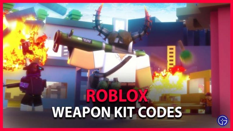Roblox Weapon Kit Codes (May 2021) - Gamer Tweak
