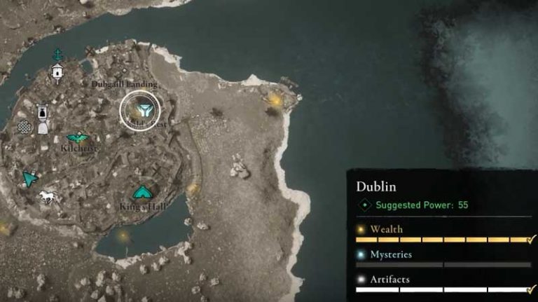 Tallest Tree In Dublin AC Valhalla Spider Clues Wrath Of Druids