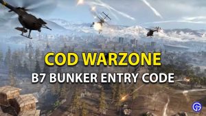 COD Warzone B7 Boneyard Bunker Code - 8 Digit Code To Open Bunker