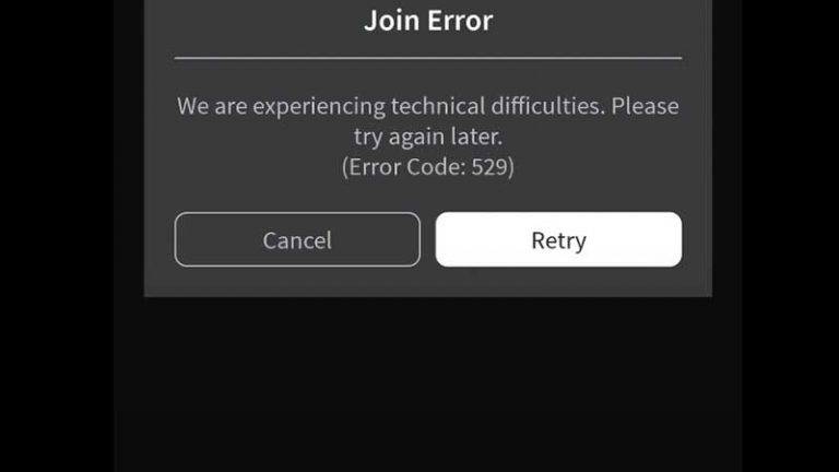 How To Fix Roblox Error Code 529 - Gamer Tweak