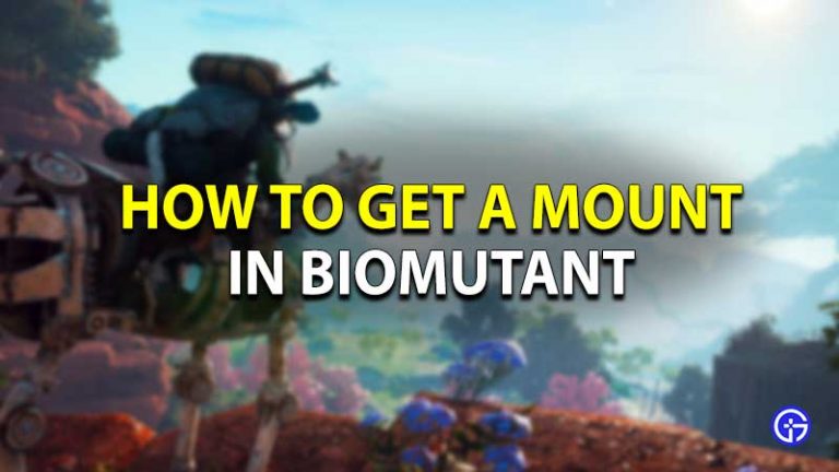 All The Mounts And How To Get Them In Biomutant? - Gamer Tweak