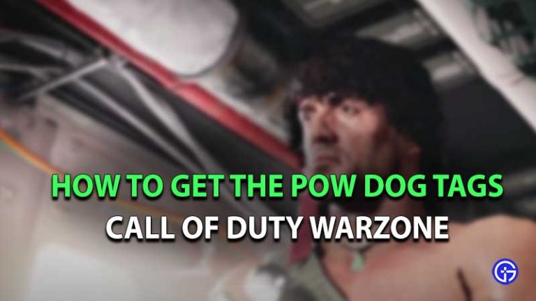 How To Get POW Dog Tags In Call Of Duty Warzone? - Gamer Tweak