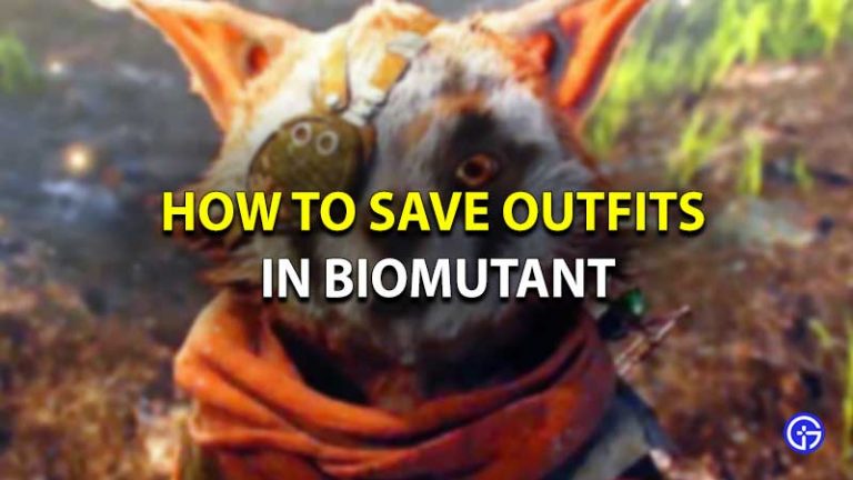 How To Save or Change Outfits In Biomutants & Unlock New Clothes?