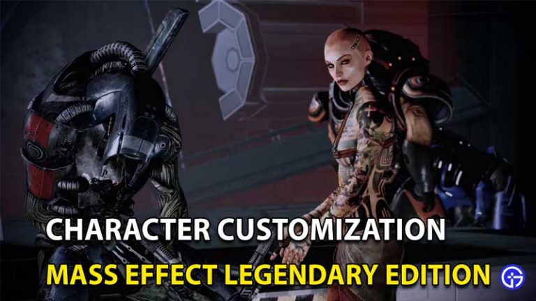 Mass Effect Legendary Edition: Character Customization Options