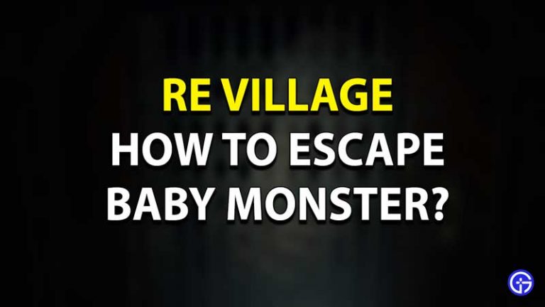 Tips To Avoid Baby Monster in Resident Evil Village - Shortcut