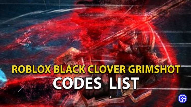 Roblox Black Clover Grimshot Codes (September 2023) - NEW