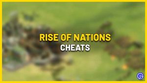 Rise Of Nations Cheats And Codes List (September 2023)