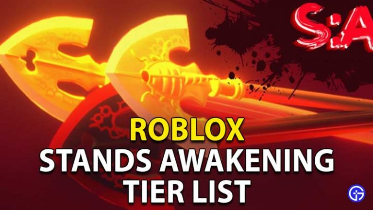 Stands Awakening Tier List - Gamer Tweak