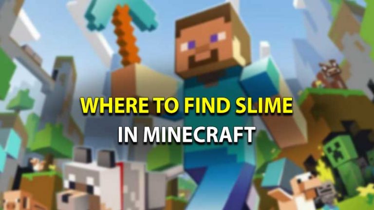 Where To Find Slime And Slime Chunks In Minecraft?- Gamer Tweak
