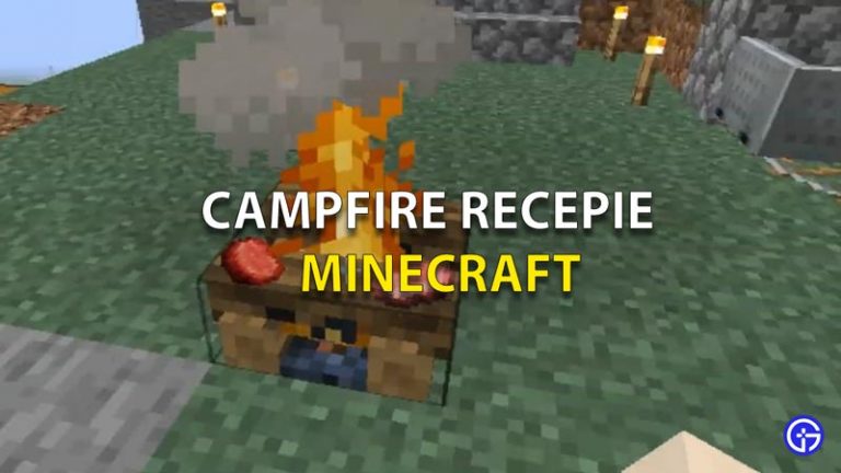 How To Make A Campfire In Minecraft - Crafting Recipe?