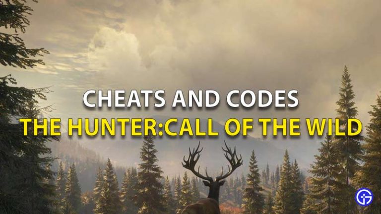 TheHunter: Call Of The Wild Cheat Codes & Hints