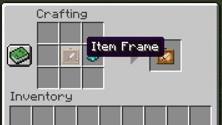 Minecraft: Glow Item Frames Recipe - Gamer Tweak