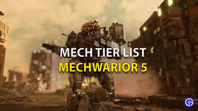 Mechwarrior 5 Mech Tier List - Ranked From Worst To Best (2023)