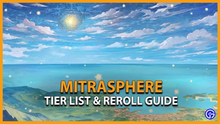 Mitrasphere Tier List 2023 & Reroll Guide: Best Weapons Ranked