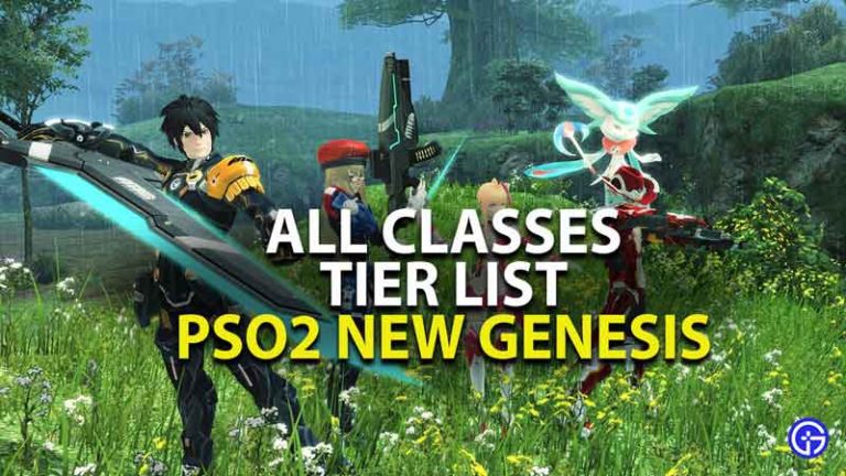 PSO2 New Genesis Class Tier List | Phantasy Star Online 2 Best Classes