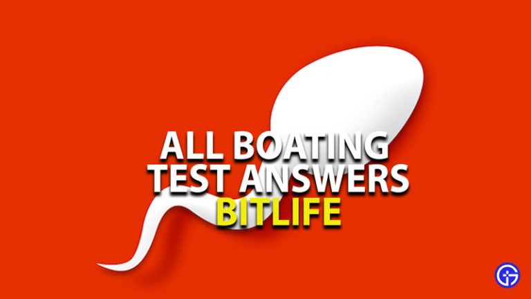All Bitlife Boating Test Answers | How To Get Boating License In Bitlife