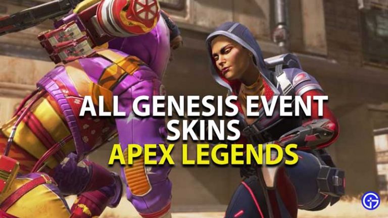 Apex Legends All Genesis Event Skins | Bangalore. Wattson & Crypto
